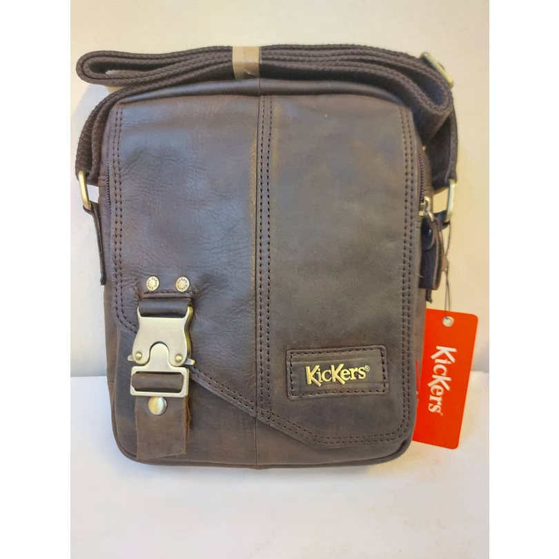 KICKERS 100% Authentic Leather Bag for Men (KIC-S 78194) | Shopee Malaysia