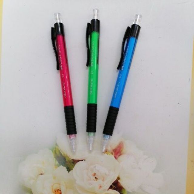 3pcs Faber castell auto grip matic 0.5mm merchanical pencil | Shopee ...