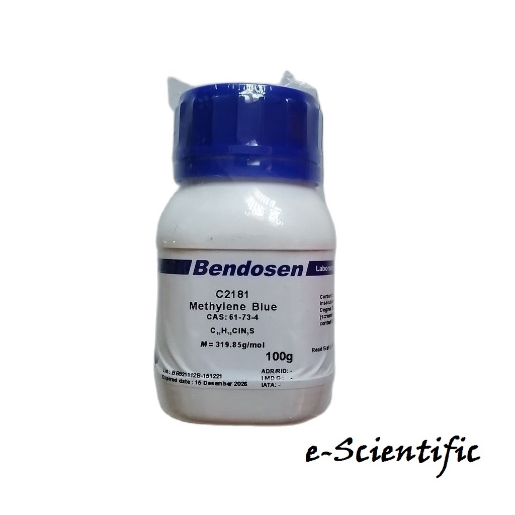 Methylene Blue, 100g, BENDOSEN. | Shopee Malaysia