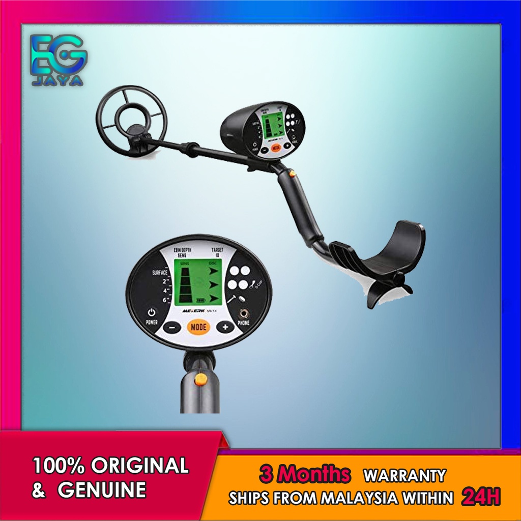 Meterk Metal Detector High Sensitivity High Performance Underground ...