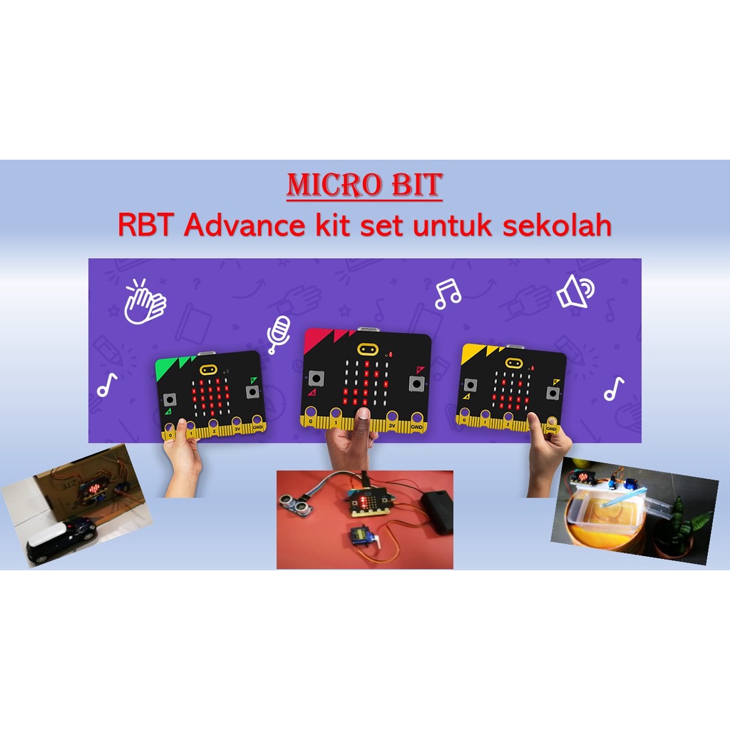 RBT Advance kit set untuk sekolah (with microbit V2) | Shopee Malaysia