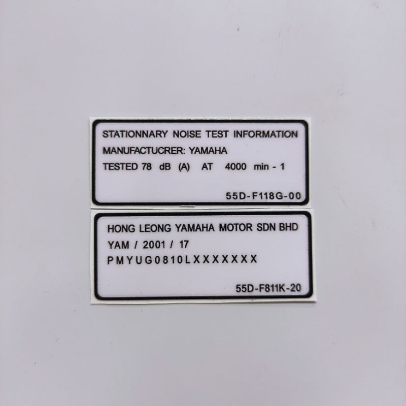 Original Design HLY Arm Chassis Sticker & Stationnary Noise Test ...