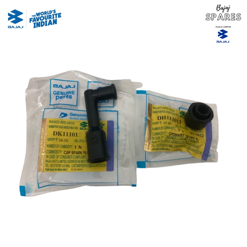 MAIN SPARK PLUG CAP AND GROMMET NS/RS200 PULSAR BAJAJ | Shopee Malaysia