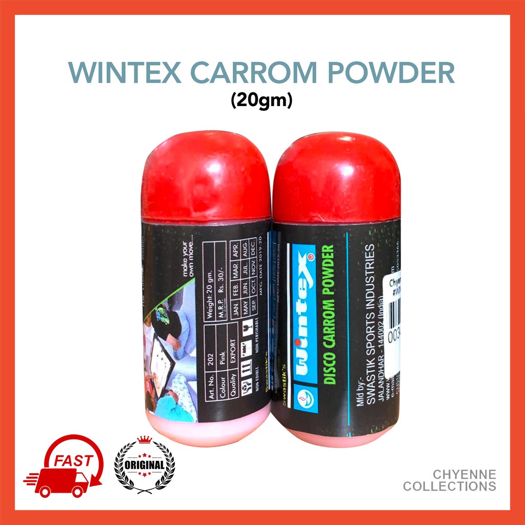 RCL Wintex DISCO Carrom Board Powder 5g 10g 20g • READY STOCK • Serbuk ...