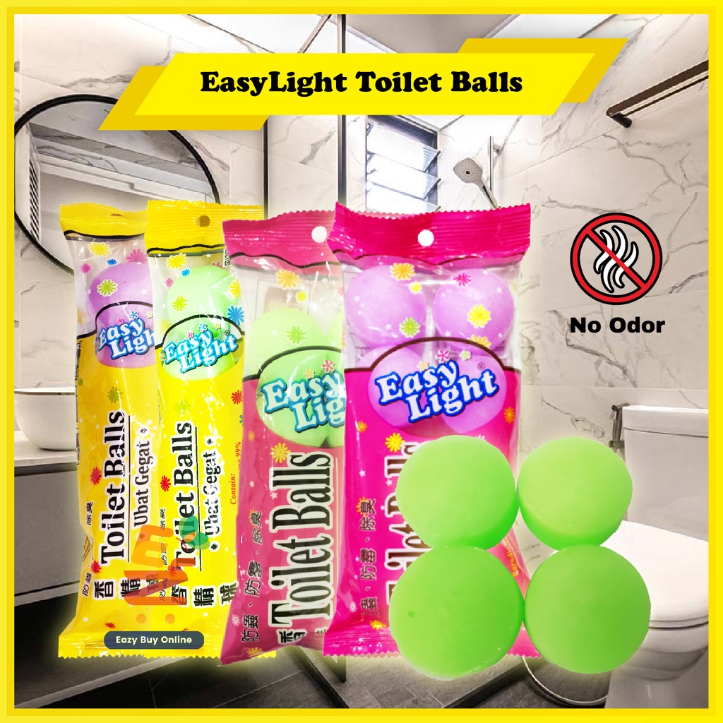 EASYLIGHT Toilet Ball /Moth Ball /Naphthalene Ball (Ubat Gegat Pehalang ...