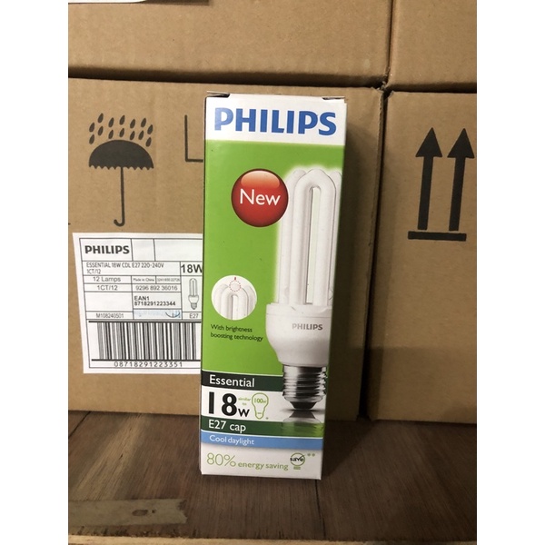 Philips Essential 18W Cool Daylight E27 lamps | Shopee Malaysia