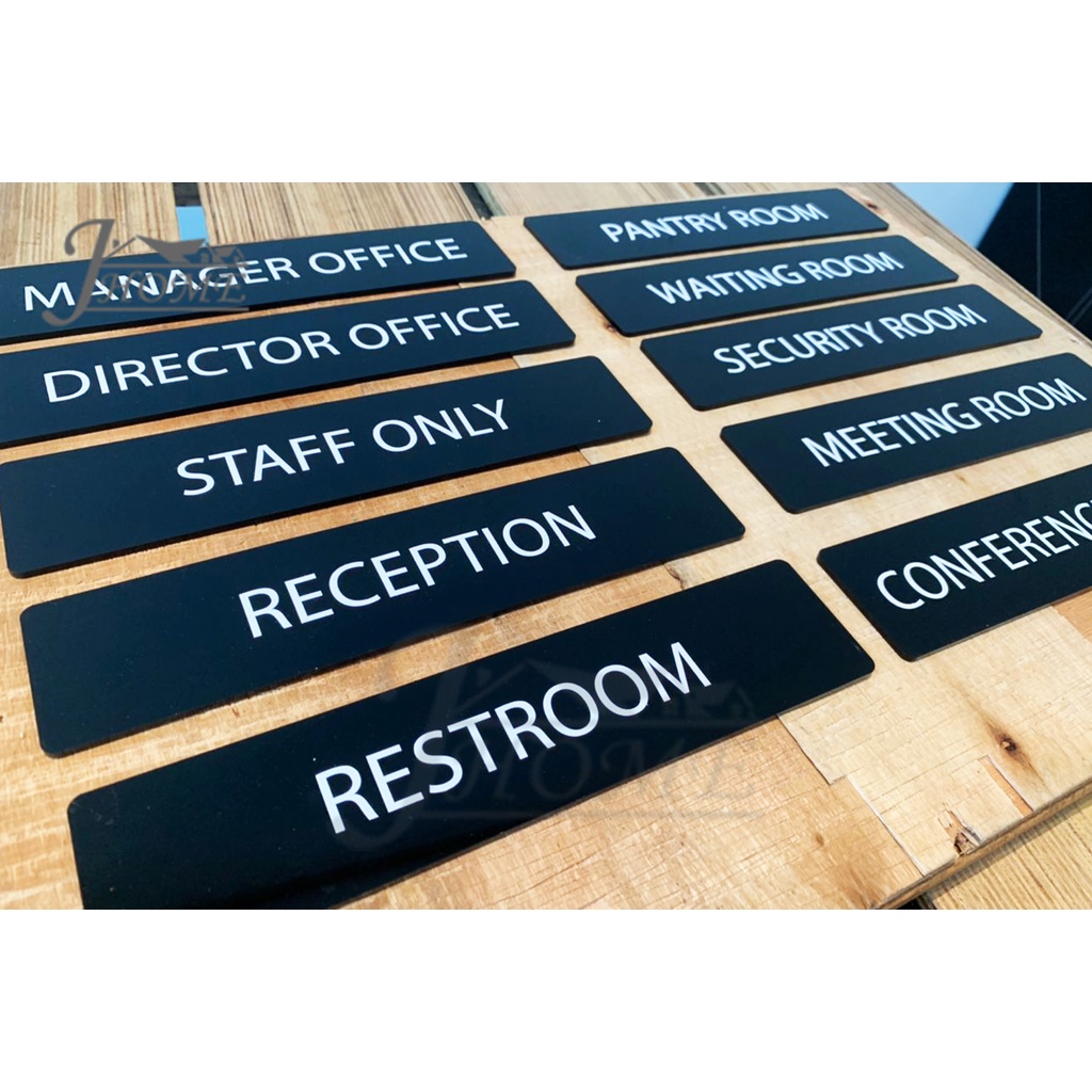 Premium Quality Acrylic Office Sign / Manager Office / Director ...