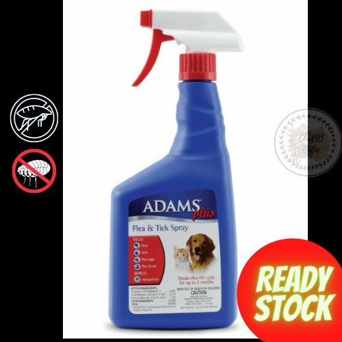 Adams Plus Flea and Tick Spray for Cats and Dogs(473ml) | Shopee Malaysia