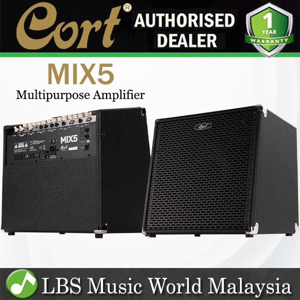 Cort MIX5 150 Watt Multi Purpose Amplifier Combo Speaker Amp (MIX 5 ...