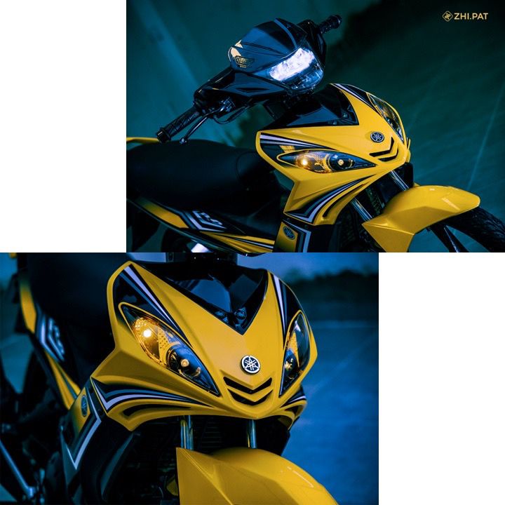 YAMAHA LC135 V1 Vietnam STYLE SIGNAL LAMP LAMPU DEPAN SPECIAL LIMITED EDITION STYLE LC135 Cryton ...