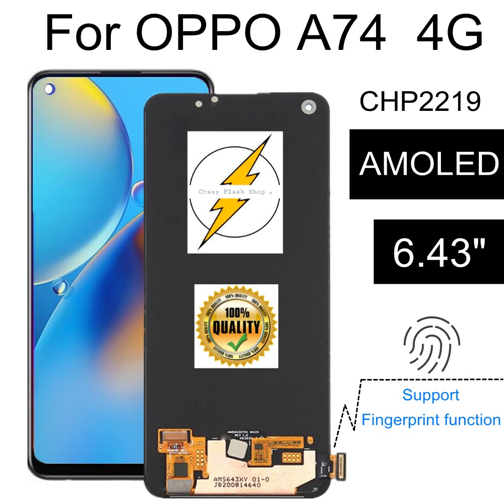 OP A74 4G LCD WITH TOUCH SCREEN FULLSET | Shopee Malaysia