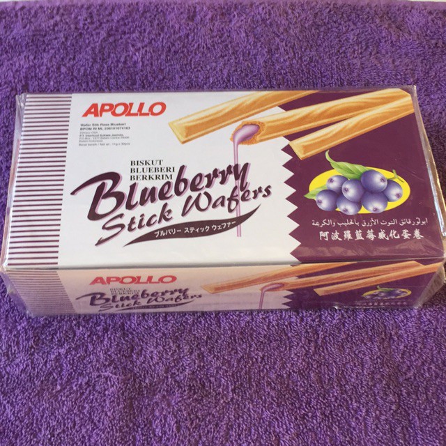 Apollo Wafer Sticks (Chocolate, Strawberry, Peanut, Blueberry, Pandan ...