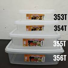 Bestware Plastic Freezer Container/ Storage Box /353/T(LTR)/354/T(5LTR ...
