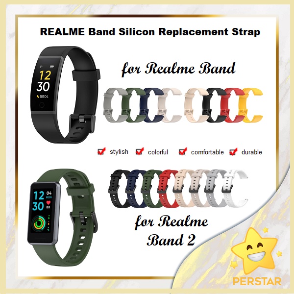 [ READY STOCK ] Realme Band RMA199 / Band 2 RMW2010 Silicon Replacement ...