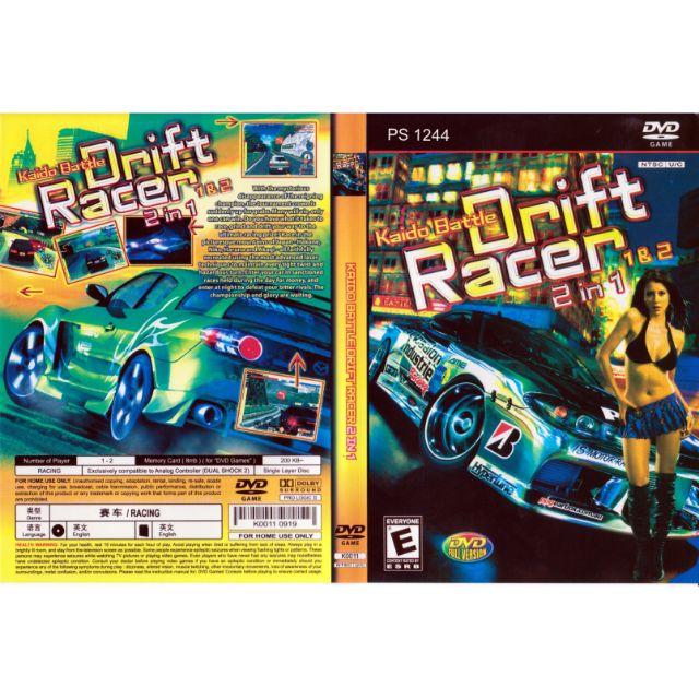PS2 Games Kaido Battle Drift Racer 2 In 1 | Shopee Malaysia