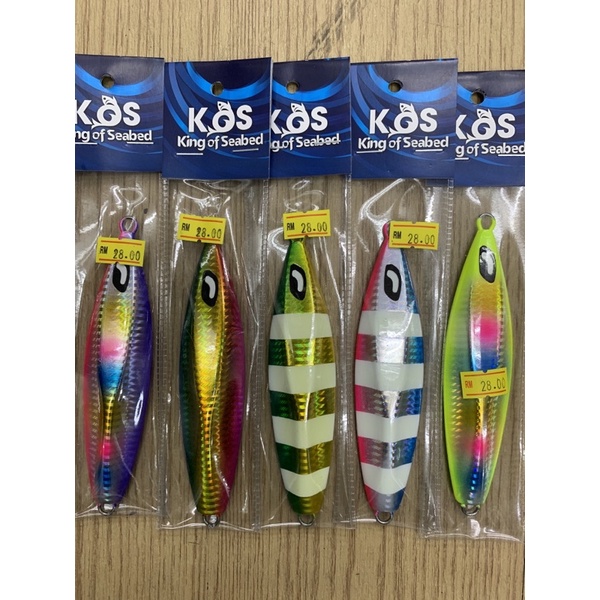 KOS JIG BUTTERFLY MODEL 200Gram, 260gram KILLER JIG 🔥 | Shopee Malaysia