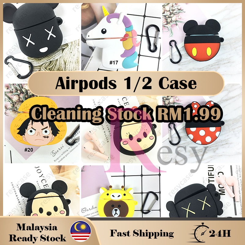 Cute Cartoon Airpods Casing Earpod Cover TWS i12 i11 i9s inpods 12 ...