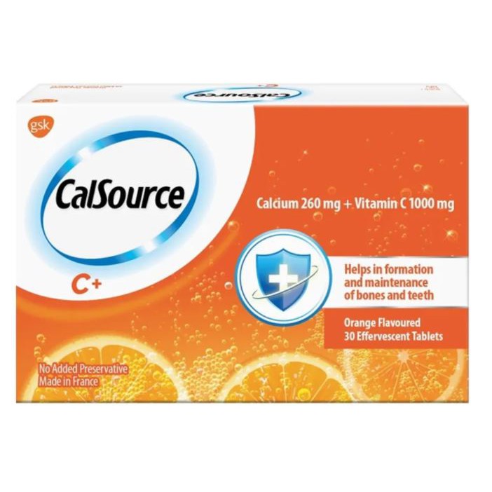 Calsource C+ effervescent tablet | Shopee Malaysia