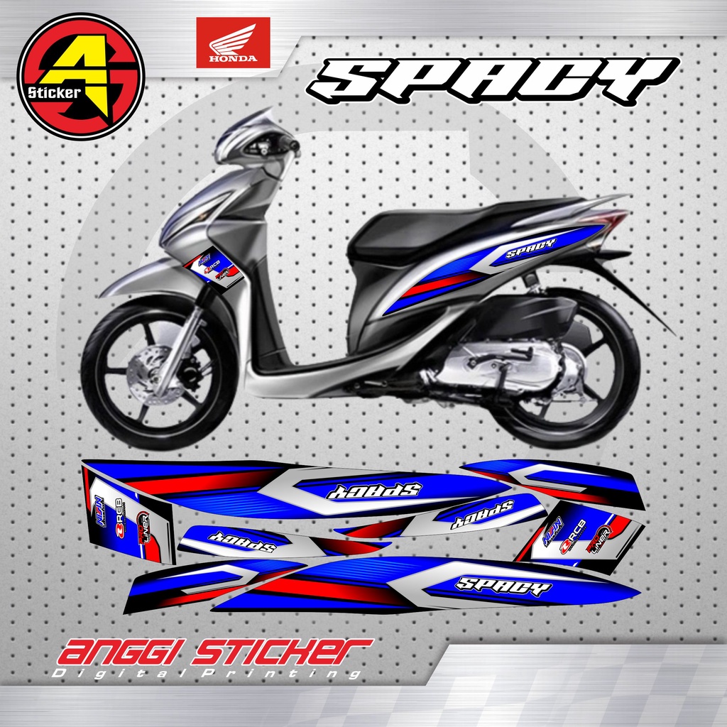 Striping Stickers HONDA SPACY Motorcycle / STRIPING Cool Variations For ...