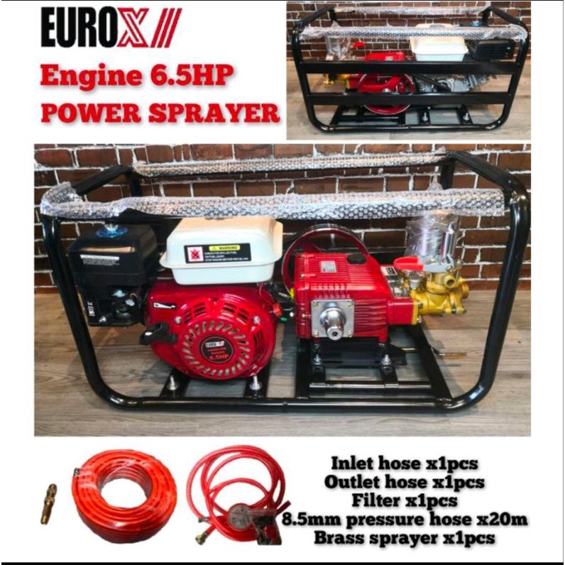 EUROX 6.5HP Engine Power Sprayer / Penyembur Kuasa Enjin | Shopee Malaysia
