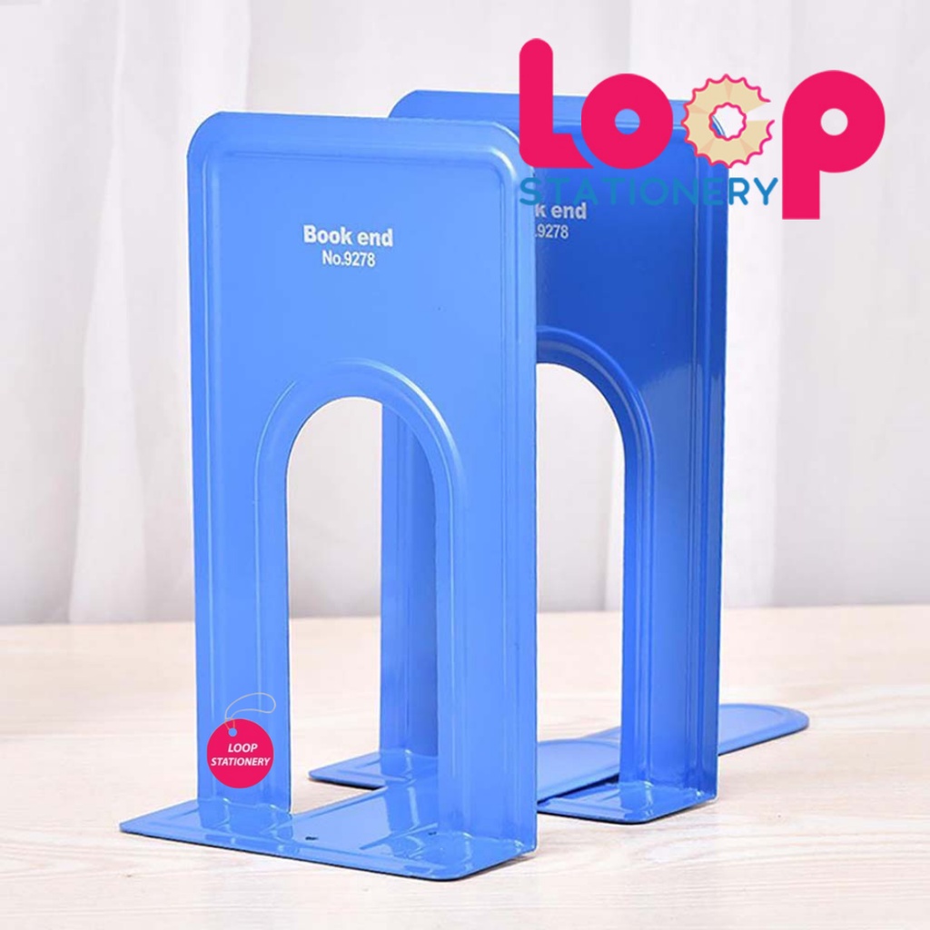 Bookend Metal L Shape 6''or 7''or 8'' or 9'' | Shopee Malaysia