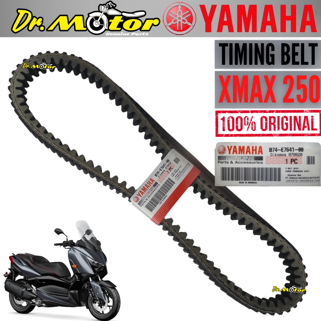 XMAX 250 XMAX250 CVT BELTING TIMING BELT DRIVE V BELT PULLY PULLEY B74-e7641-00 100% ORIGINAL ...