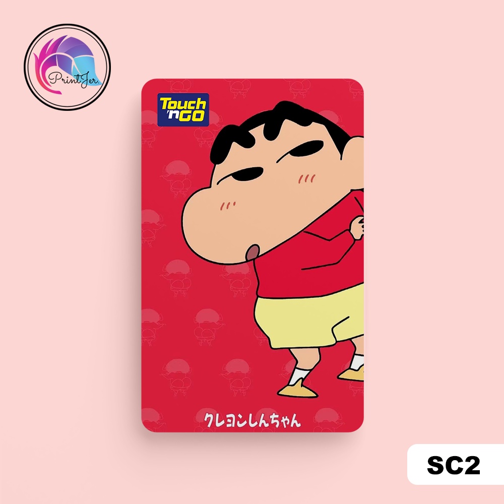 SHIN CHAN ( SERIES 1 ) - Touch n Go Card Sticker Cover (Waterproof, High Quality) ,TNG CARD ...