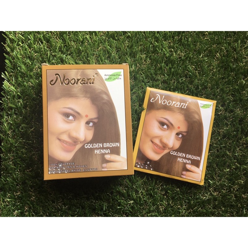 Hair henna Inai rambut Inai kuku Noorani packet/6 packets per box ...