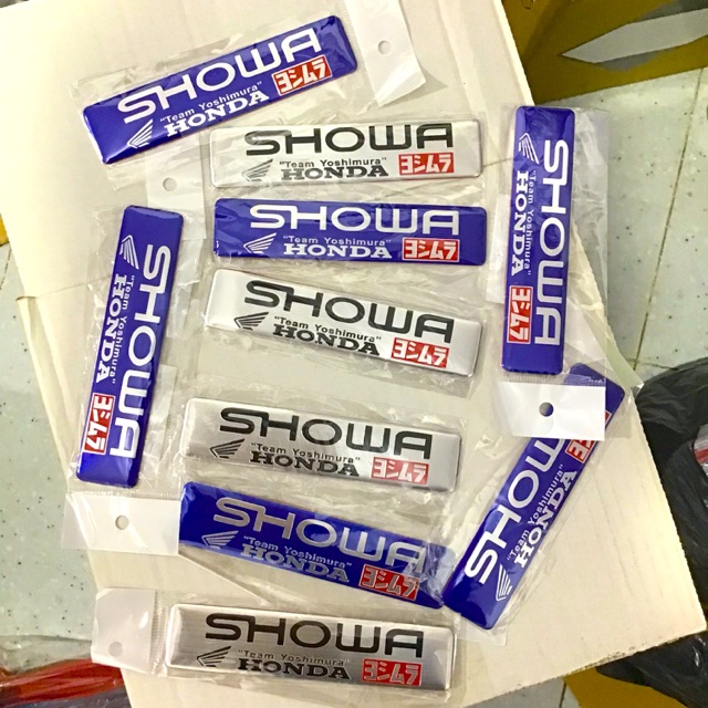 Showa Aluminum Stamp - Honda Team Yoshimura Super Strong Fork Cover ... Showa Aluminum Stamp - Honda Team Yoshimura Super Strong Fork Cover ...