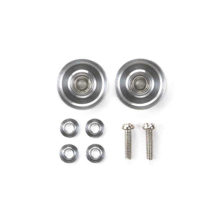 Tamiya Mini 4wd 15437 13mm Aluminum Ball-Race Rollers (Ringless ...