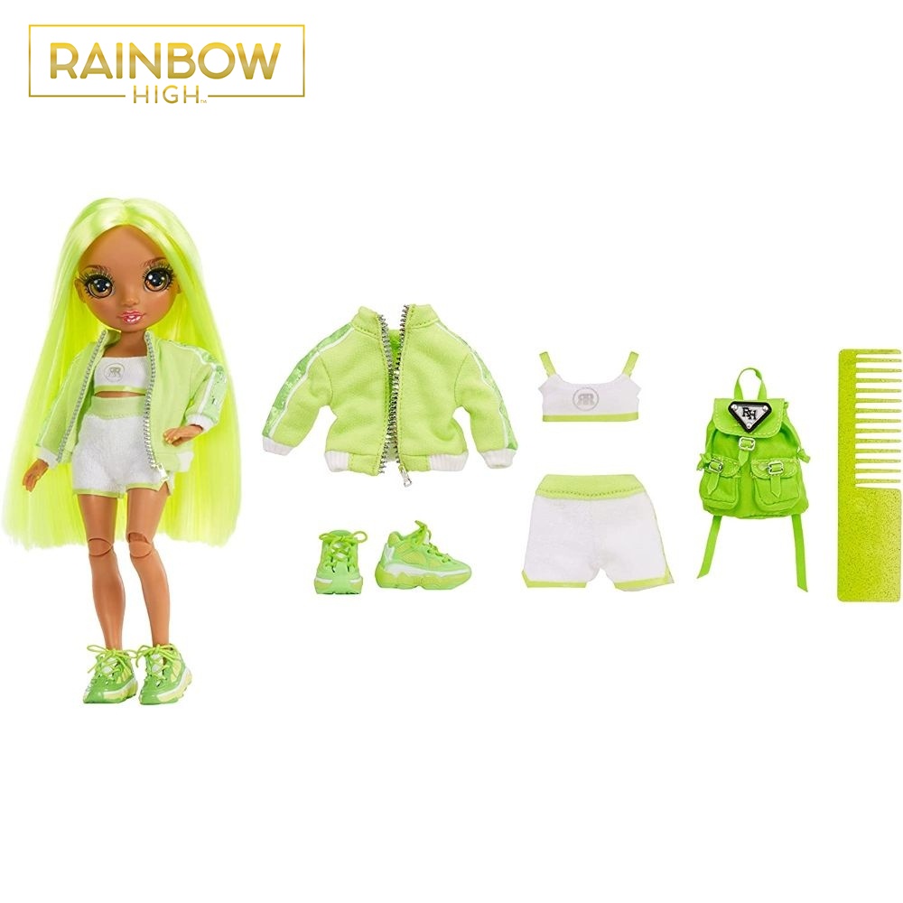 Rainbow High Junior High Series 2 Karma Nichols Fashion Doll With ...