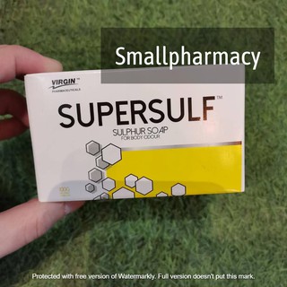 VIRGIN Soap Bar 100G (Sacid Medicated Soap / Supersulf Sulphur Soap ...