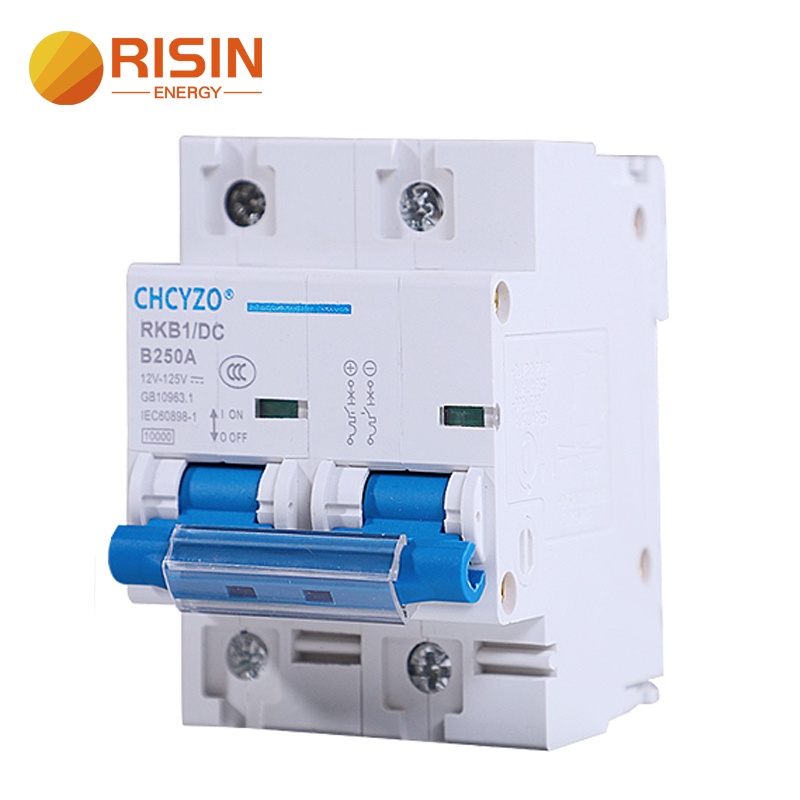 Ready Stocks DC Breaker 12V 24V 36V 48V 96V 120V DC MCCB Circuit Breaker 200A 250A Solar Battery ...