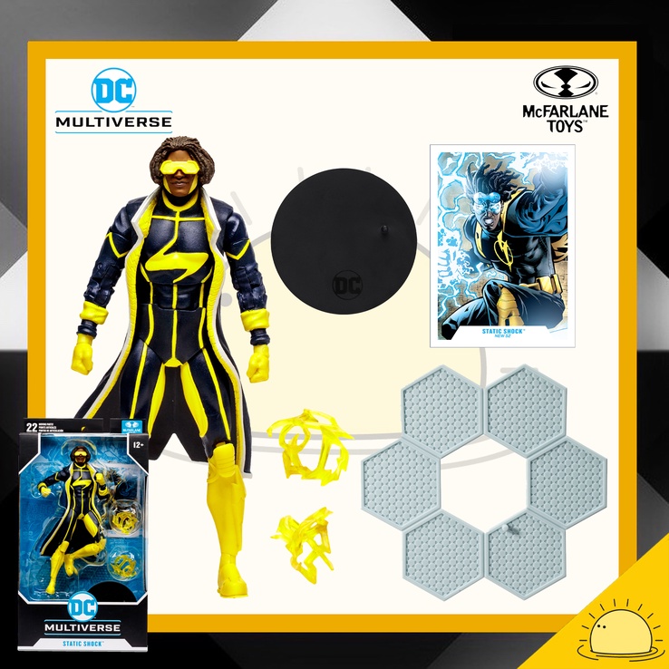 McFarlane Toys DC Multiverse-Static Shock (NEW52) 7 inch | Shopee Malaysia