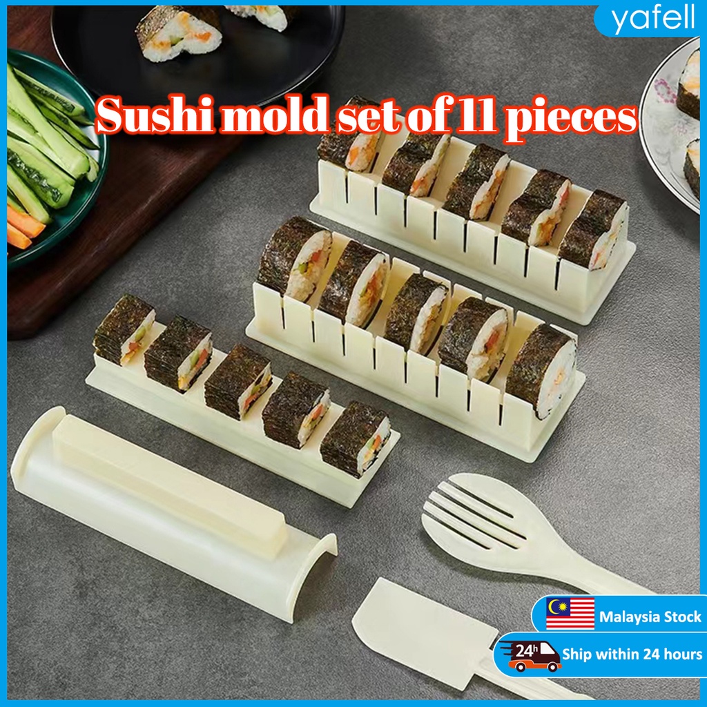 【Local Seller】sushi mold DIY Easy Sushi Maker Equipment Kit sushi ...