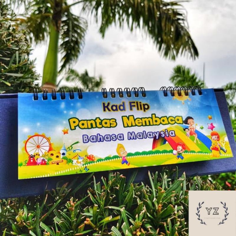 ☀️Ready Stock☀️Flash card/Flip Card/Kit Pantas Membaca / Kad Flip Suku ...