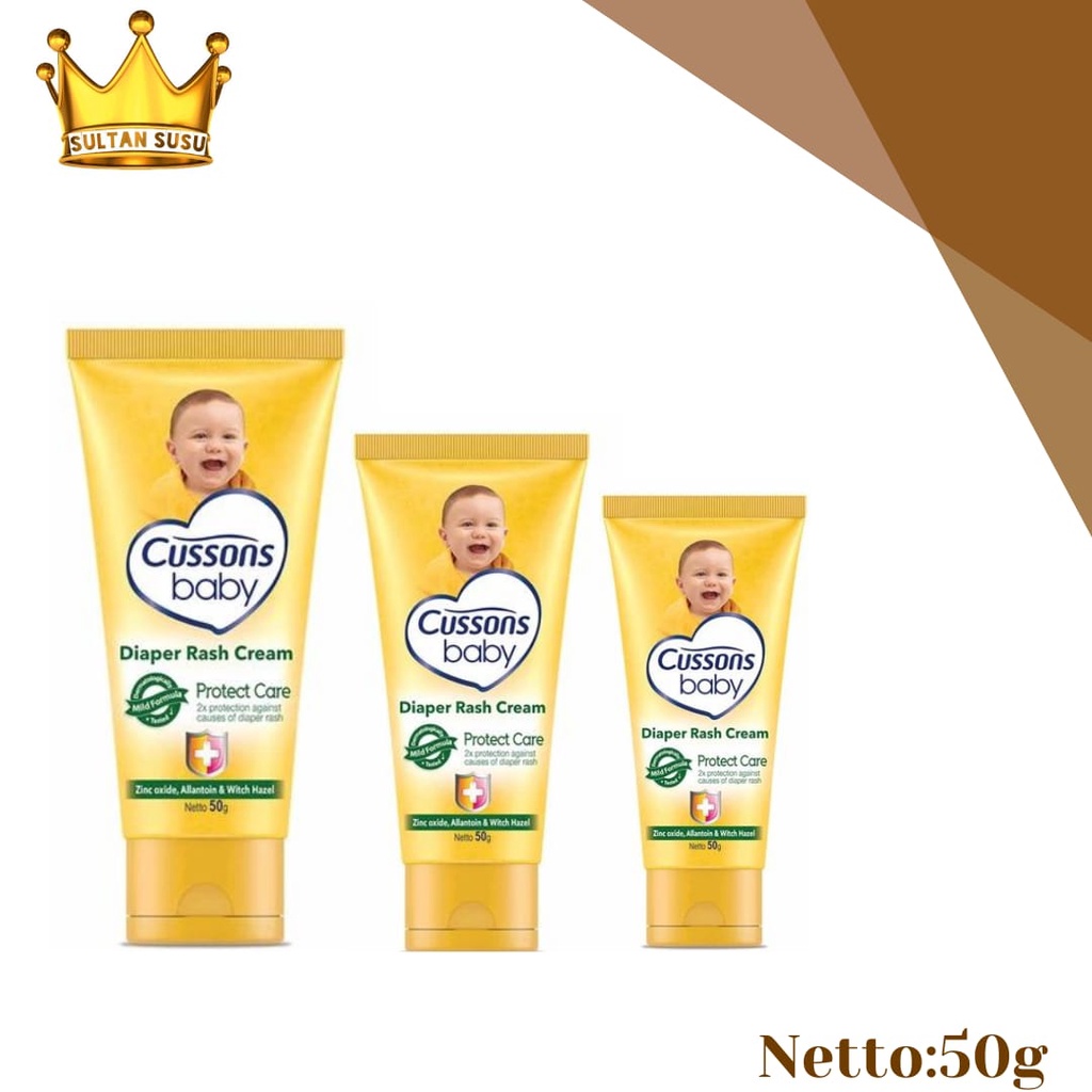 Cussons Baby Cream Diaper Rash - Anti Rash Baby Cream Diaper 50gr ...