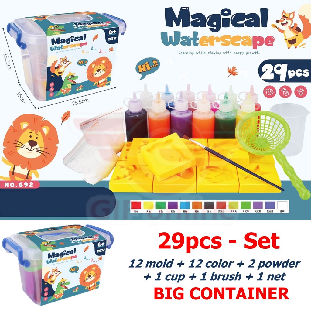 GIFONLINE Educational Toys DIY Magic Water elves spirit 水精灵 Funny ...