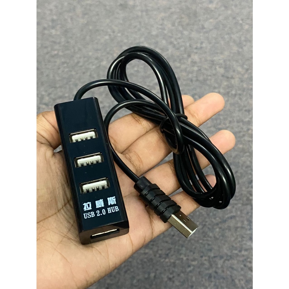 USB 2.0 HIGH SPEED 4 PORT MINI HUB | Shopee Malaysia