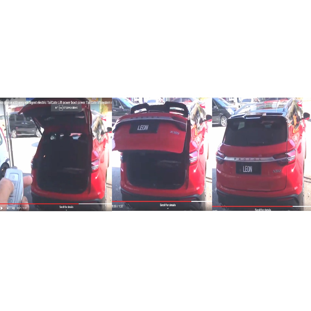 Leon OEM X50 Proton Intelligent Smart Electric TailGate Lift and Power ...