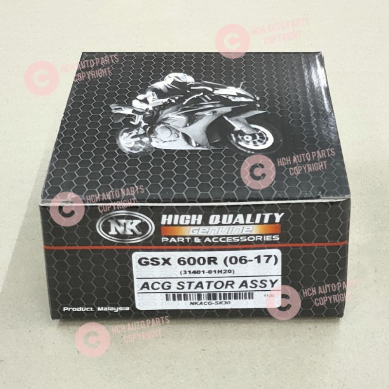 ACG STATOR COIL ASSY - SUZUKI - GSX 600R / GSXR 750 - 31401-01H20 [06 ...