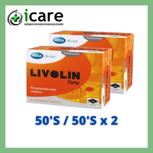 (EXP:03/26) MEGA LIVOLIN FORTE 50'S / 50'S X 2 | Shopee Malaysia