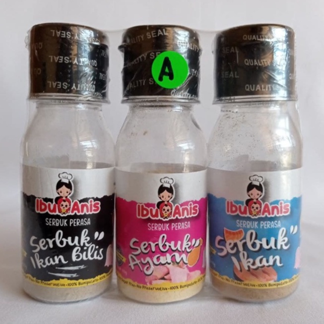 IBU ANIS - Set 3in1 baby seasoning powder @ serbuk perasa makanan bayi ...