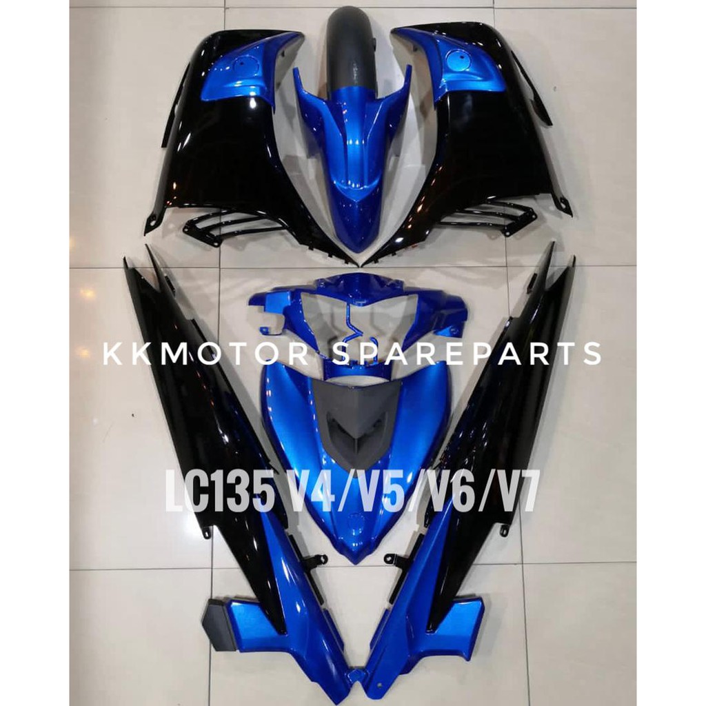 💯 ORIGINAL YAMAHA HLY LC135 LC V4 V5 V6 V7 COVER SET *FREE STICKER ...