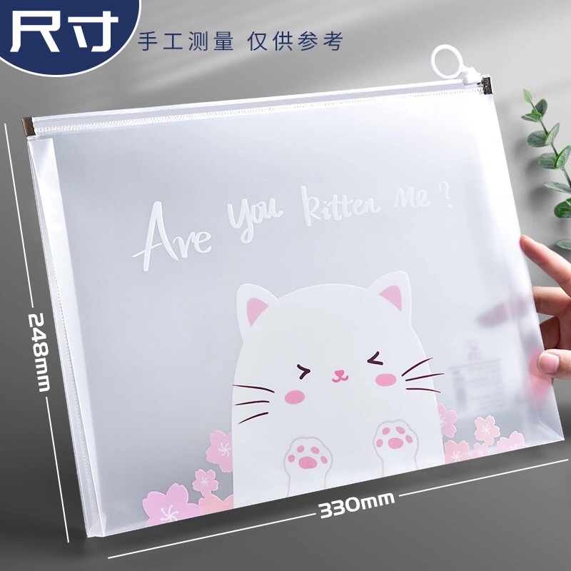 🇲🇾A4 Zip File/ A4 Zip Holder large capacity/ storage file | Shopee Malaysia