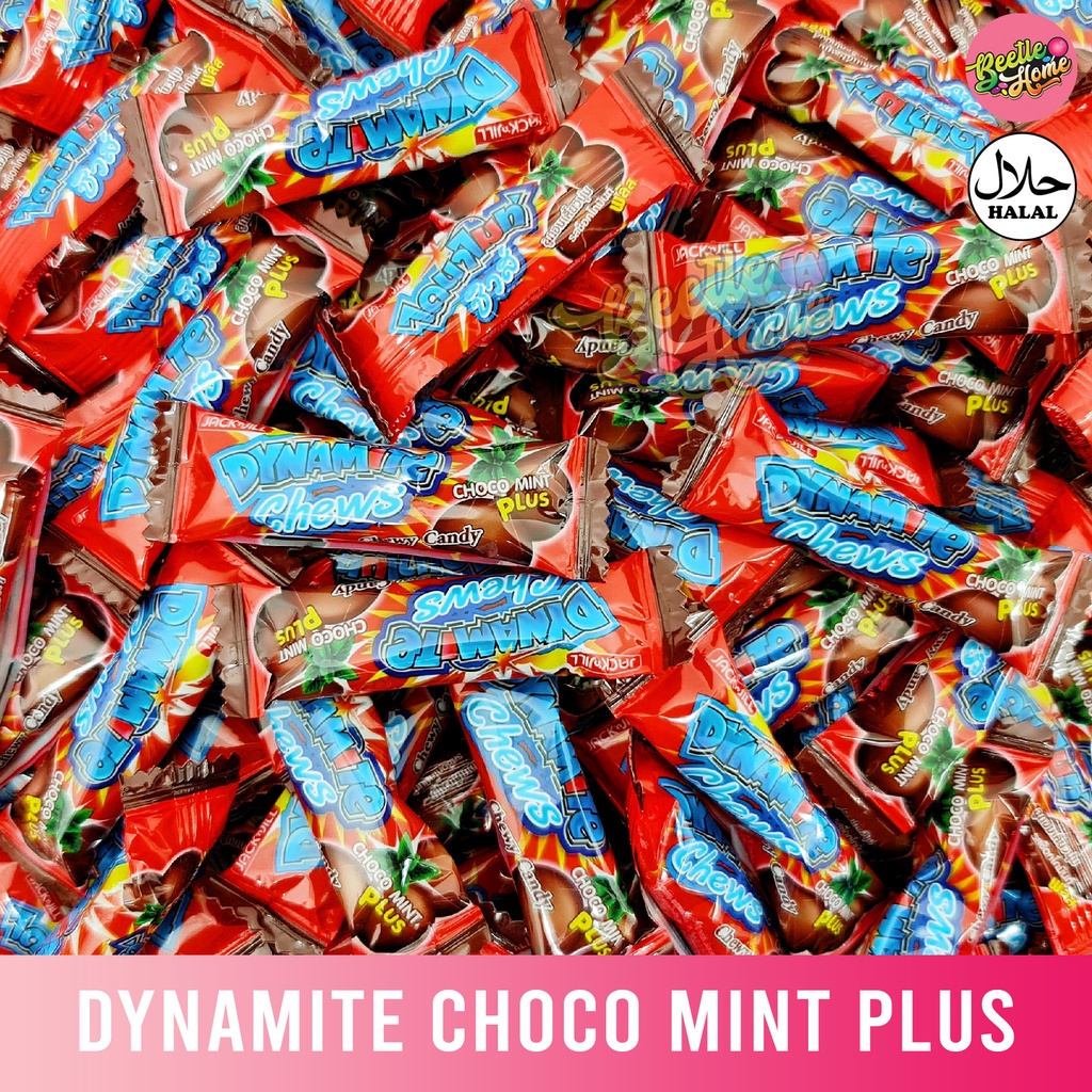 Cloud 9 Dynamite Chews Choco Mint Plus Chewy Candy Fruity Gula-gula ...