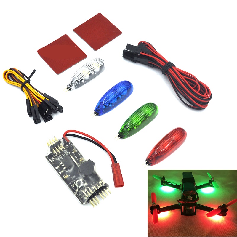 Intelligent Navigation Light V1 LED Red Green White Blue Wireless for ...