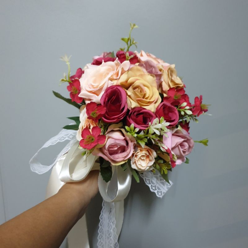 Bunga Tangan Pengantin Hand Bouquet bridal Bouquet wedding Hand Bouquet ...