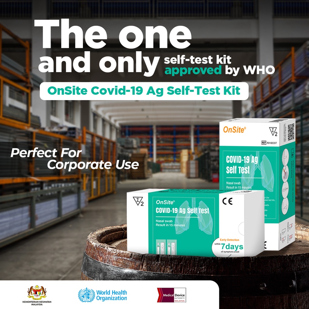 OnSite Covid-19 Ag Self-Test Kit (2 Test Kits/Box) - Merdeka Promo ...