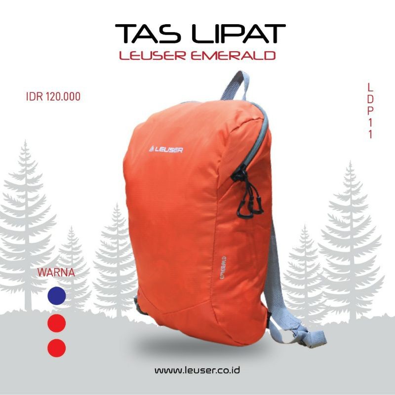 Leuser Emerald Folding Backpack | Shopee Malaysia
